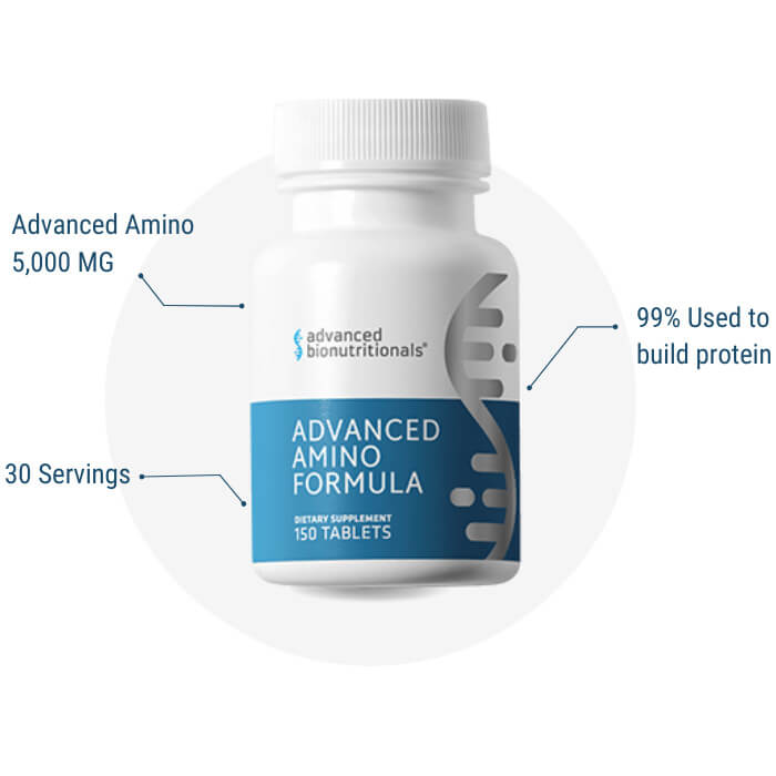 Advanced Amino Formula - Contains 8 Essential Amino Acids