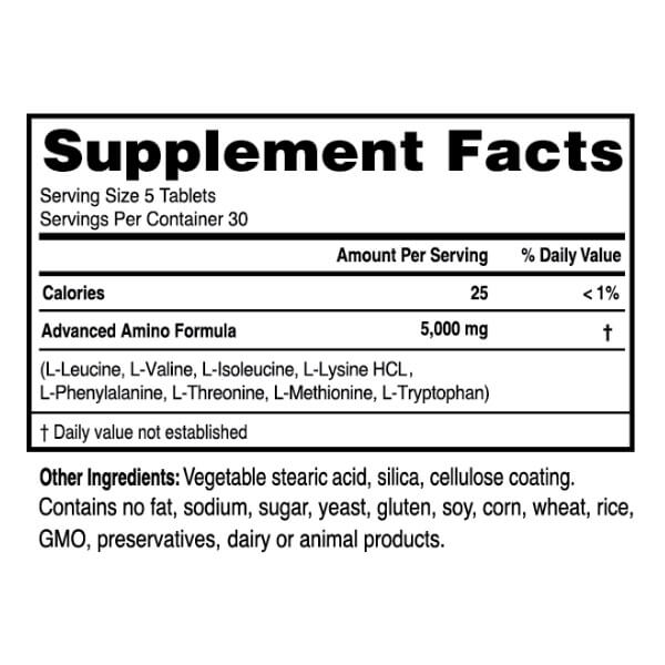 Advanced Amino Formula - Contains 8 Essential Amino Acids